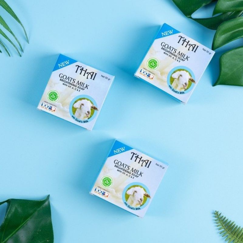 Jual THAI Goat's Milk Soap ( sabun susu kambing ) | Shopee Indonesia