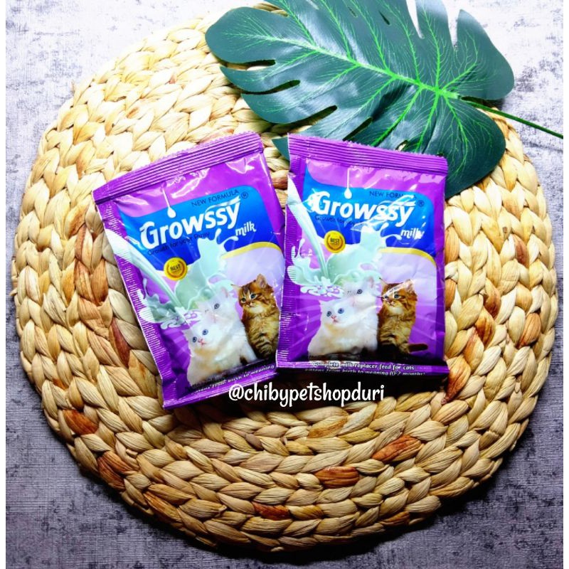 Jual Susu Growsy - Kitten Milk Sachet 35gr | Shopee Indonesia