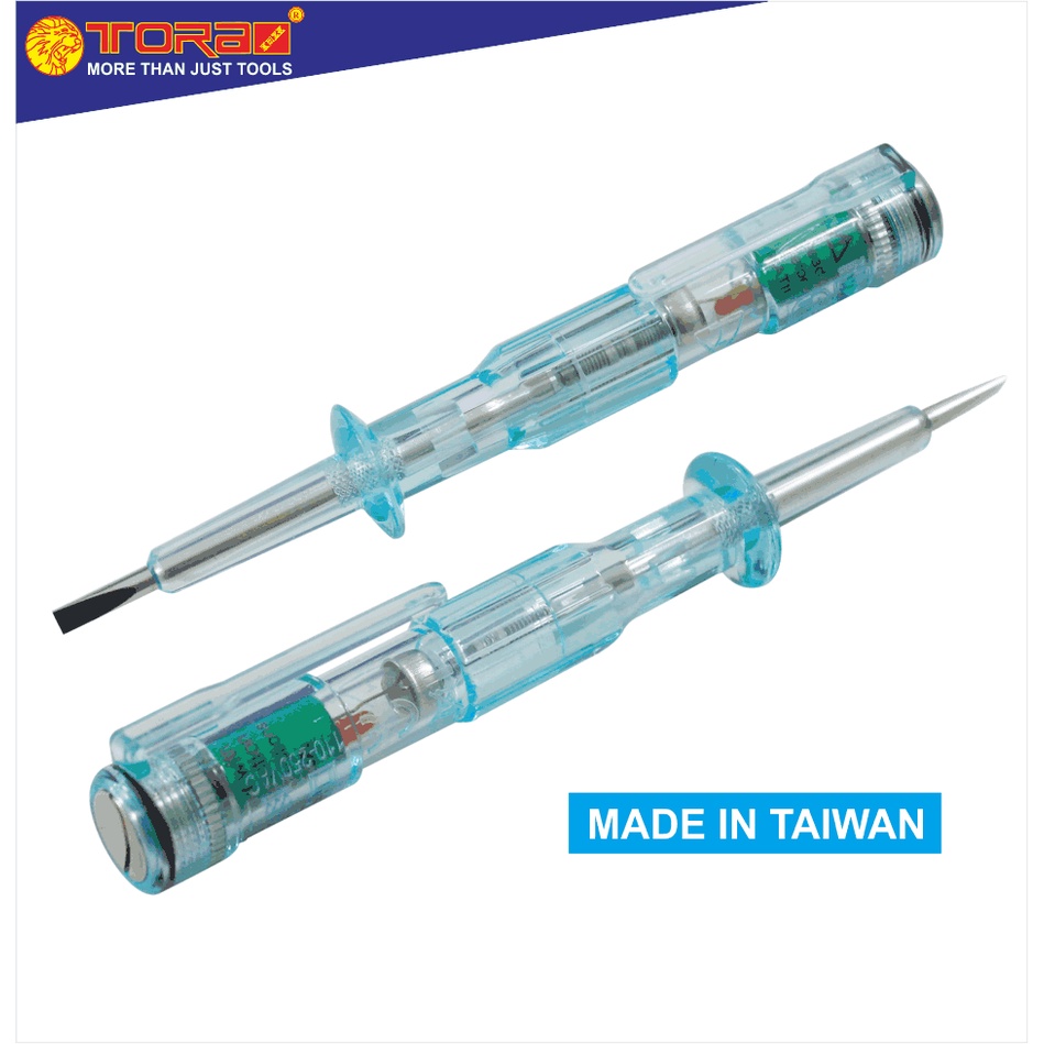 Jual TORA Obeng Tespen Minus - Tespen 110-250VAC Voltage Tester AC ...