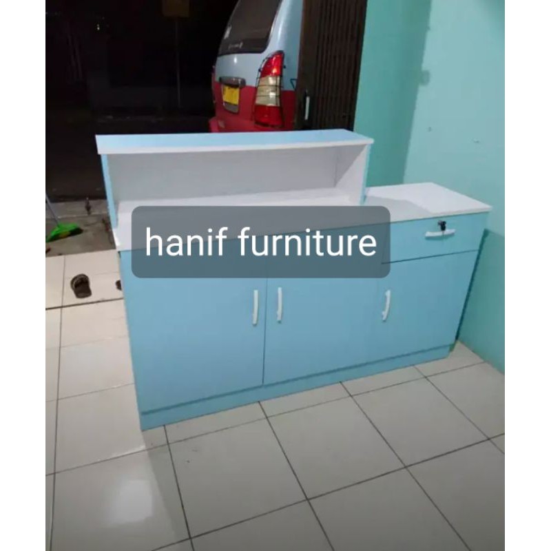 Jual Meja Laundry / Meja kasir custom warna | Shopee Indonesia