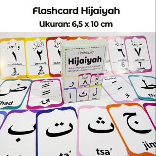 Flashcard hijaiyah / Flash Card / kartu pintar belajar huruf hijaiyah ...