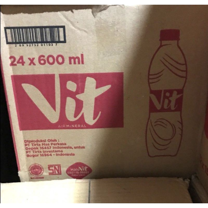Jual Vit 550 ml 1 dus isi 24 botol | Shopee Indonesia