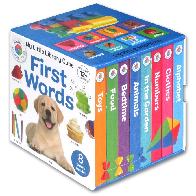 Jual My Little Library Cube: First Words Includes 8 Board Books ...