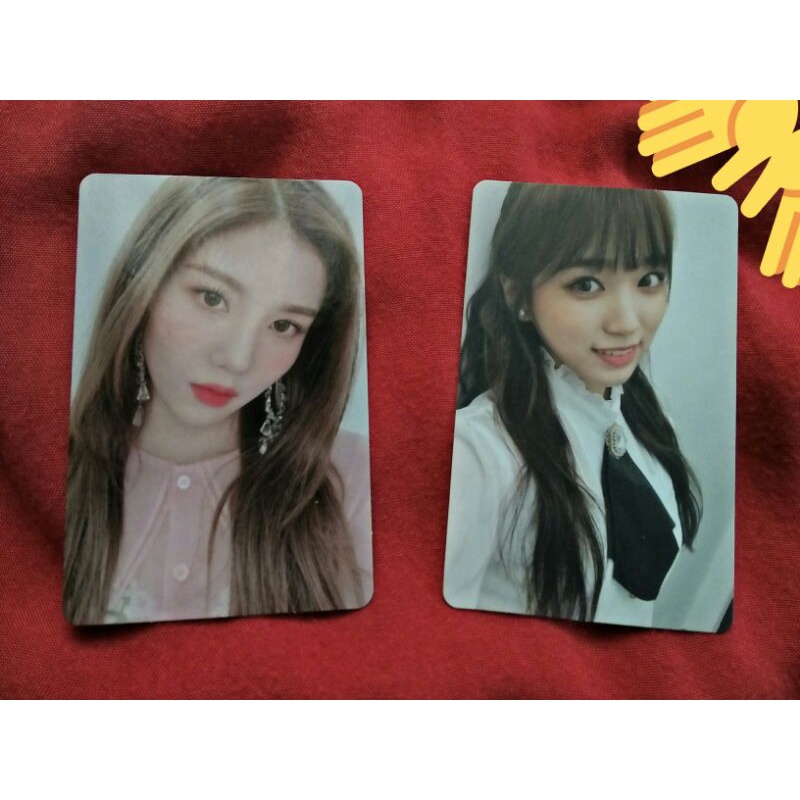 Jual IZ*ONE IZONE COLOR*IZ COLORIZ HEART*IZ HEARTIZ KWON EUNBI YABUKI NAKO PC PHOTOCARD | Shopee ...