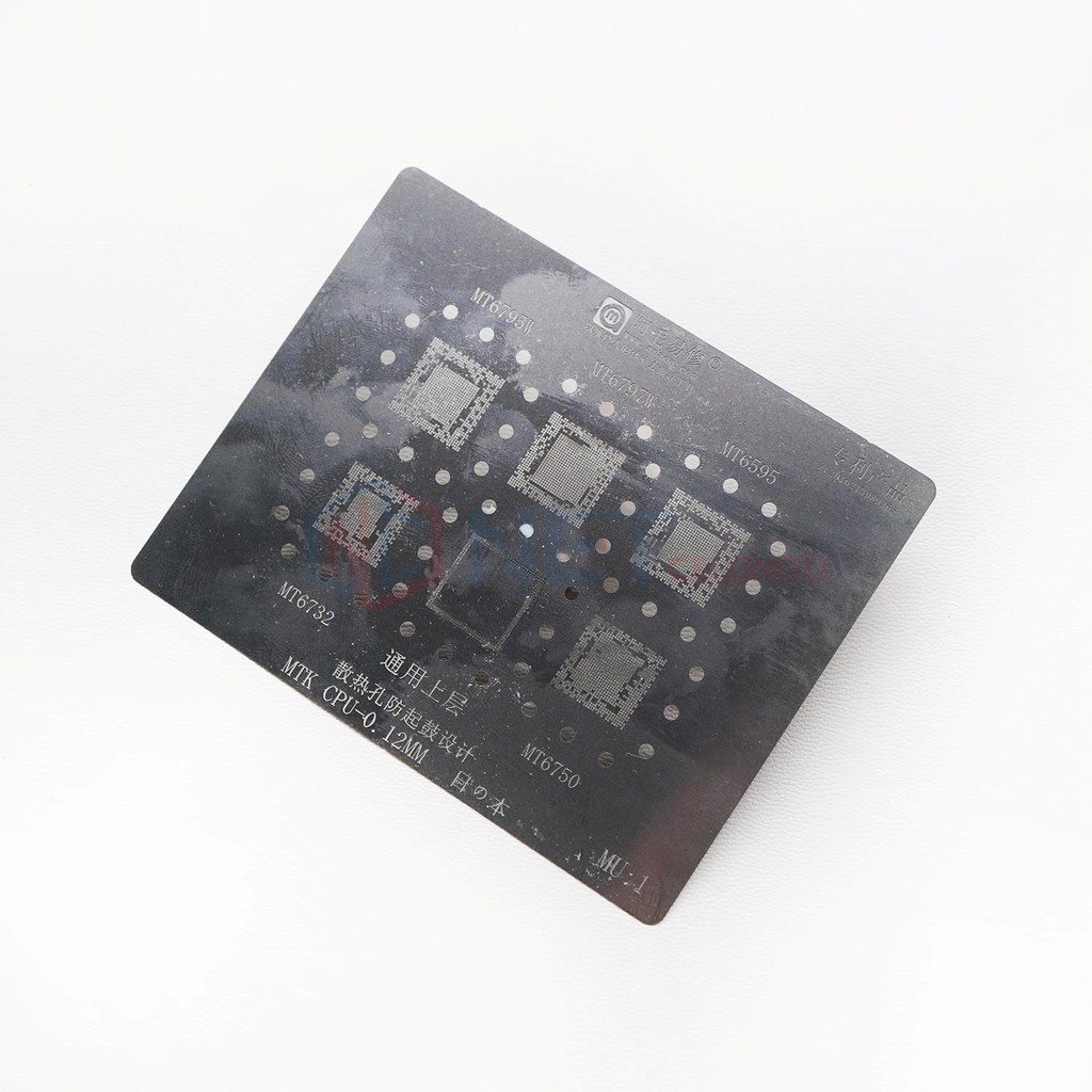 Jual PLAT BGA IC CPU MTK MU1 / CETAKAN IC CPU MTK MU1 / MU-1 AMAOE ...