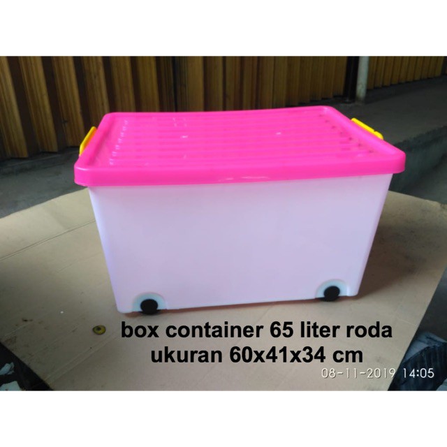 Jual box container roda /boxer roda container roda ukuran 60 liter ...