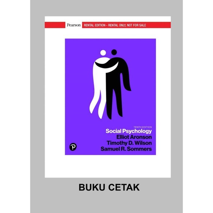 Jual BUKU Social Psychology 10th Tenth Edition by Elliot Aronson ...