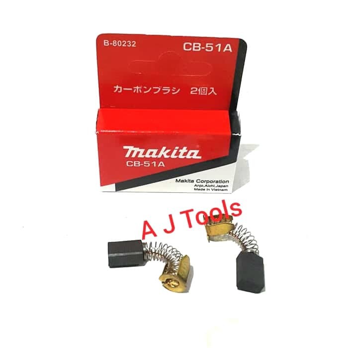 Jual ORIGINAL!!! MAKITA Carbon Brush Arang Sepul Bostel CB 51 A / CB 51A | Shopee Indonesia