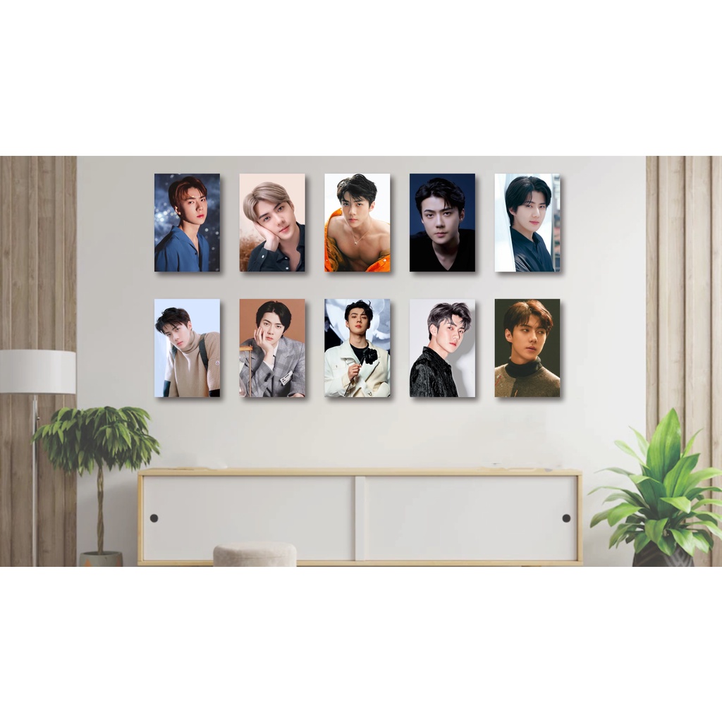 Jual Poster Kayu Sehun EXO 20x30 Hiasan Dinding (Gambar Bisa Custom ...