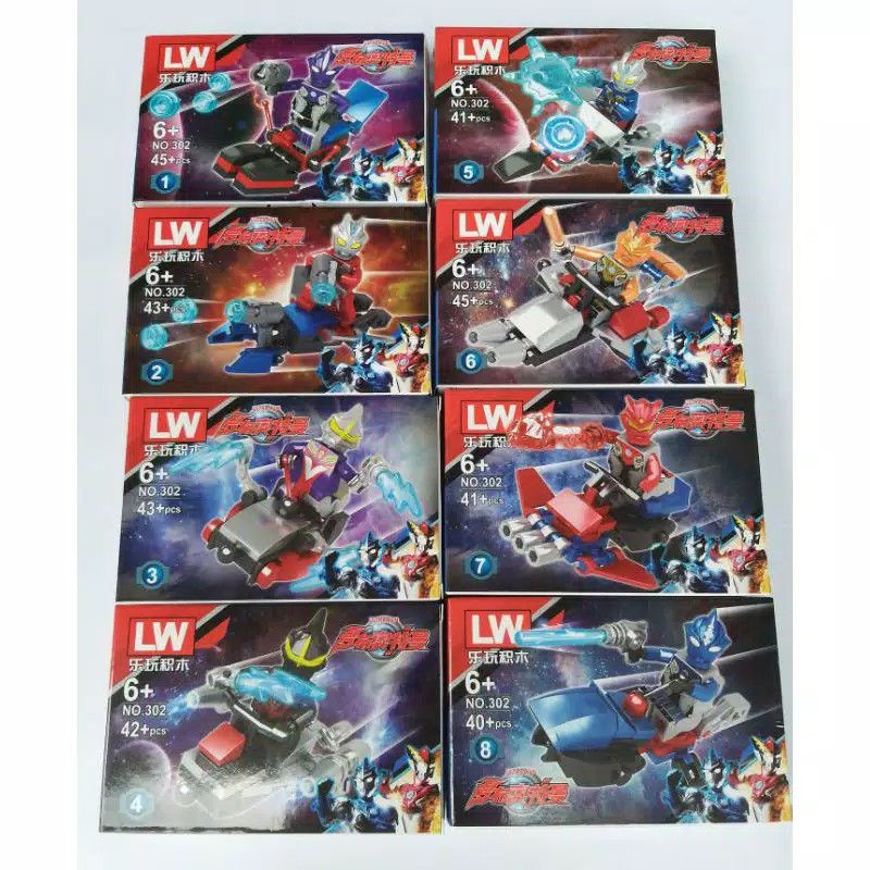 Jual Lego Ultraman 1box Mini Model Random Bagus Murah | Shopee Indonesia