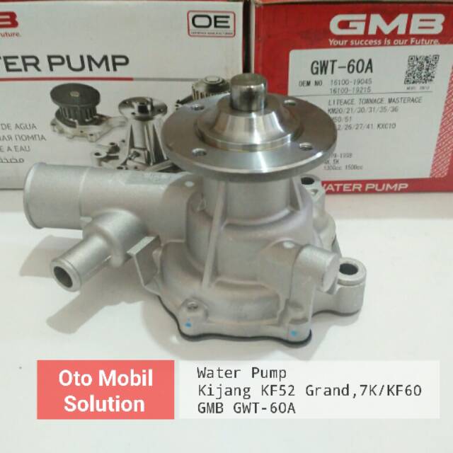 Jual Water Pump Kijang Kapsul 7K GMB GWT60A Original Indonesia|Shopee Indonesia