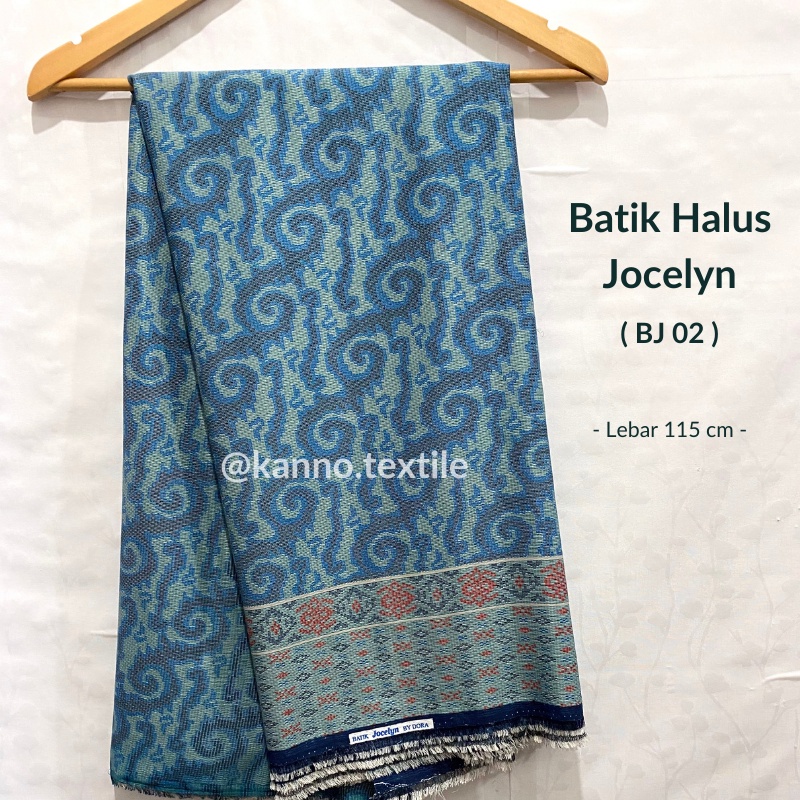 Jual Kain Batik Halus Jocelyn BJ02 Motif Abstrak Warna Biru | Shopee ...