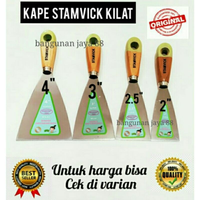 Jual KAPE GAGANG KAYU STAMVICK KILAT/SCRAP KAPE GAGANG KAYU | Shopee ...