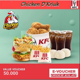 Jual CHICKEN D'KRIUK (VOUCHER) | Shopee Indonesia
