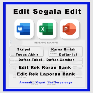 Jual jasa edit dokumen Harga Terbaik & Termurah Maret 2023 | Shopee ...