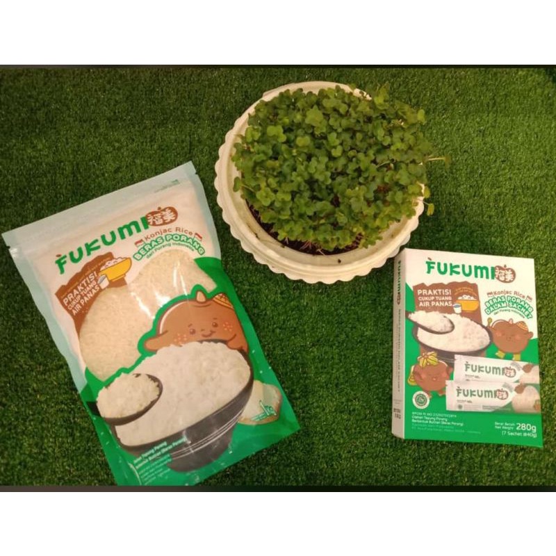 Jual Fukumi Beras Porang box (1 box isi 7 sachet ) shirataki/konjac ...