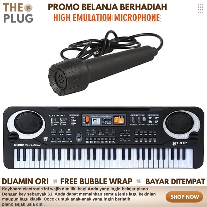 Jual Keyboard Piano Key board Anak Mainan elektronik Edukasi Alat Musik ...