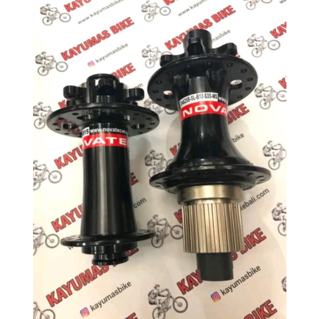 Jual HUB FREEHUB NOVATEC DEPAN 15 x 110 BELAKANG 12 x 148 BOOST 32 HOLE DISC MICRO SPLINE 12 ...