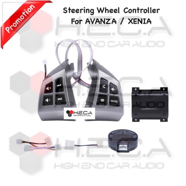 Jual Steering Wheel Controller Remote Steer Remot Stir Control AVANZA ...