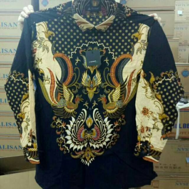 Jual Batik Alisan Regular Lengan Panjang | Shopee Indonesia