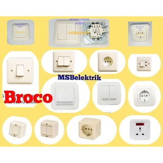 Jual Broco saklar / Broco stop kontak inbow / Broco newgee / Broco ...