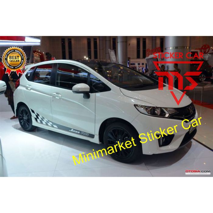 Jual STIKER JAZZ RS STICKER MOBIL HONDA JAZZ RS SIDE FLAG | Shopee ...