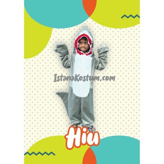 Jual Kostum Karnaval Badut Ikan Hiu DEWASA 170 cm | Kostum Pentas Seni ...