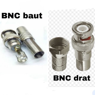 Jual Bnc drat konektor jack BNC baut buntut i sambungan connector cctv ...