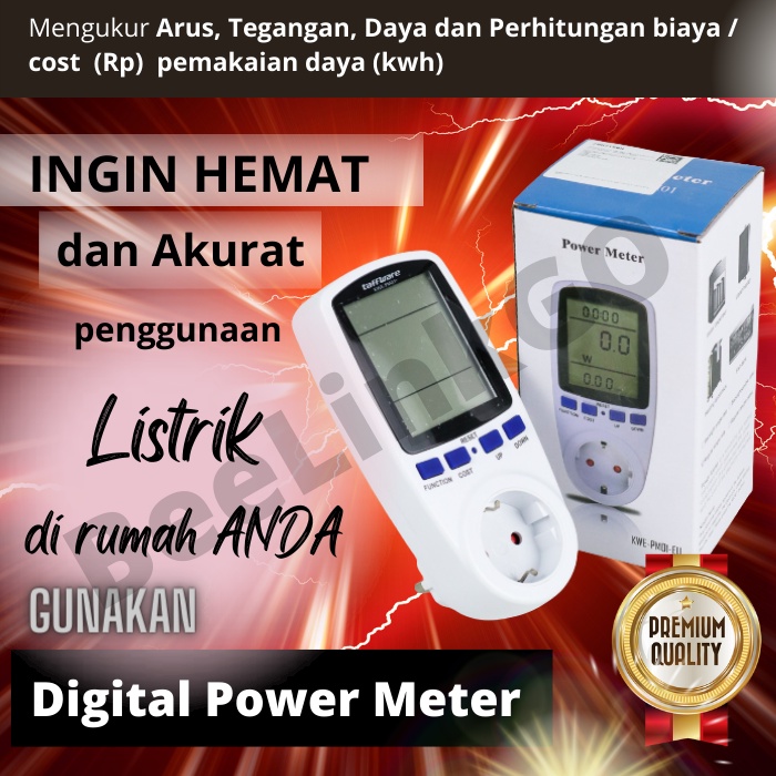 Jual Taffware KWH Meter Monitoring Biaya Listrik dan Pengukur Power ...