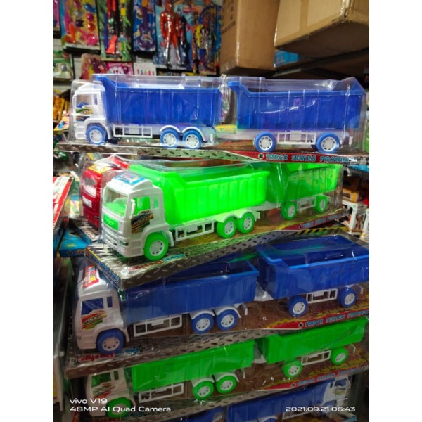 Jual mainan truk gandengan | Shopee Indonesia
