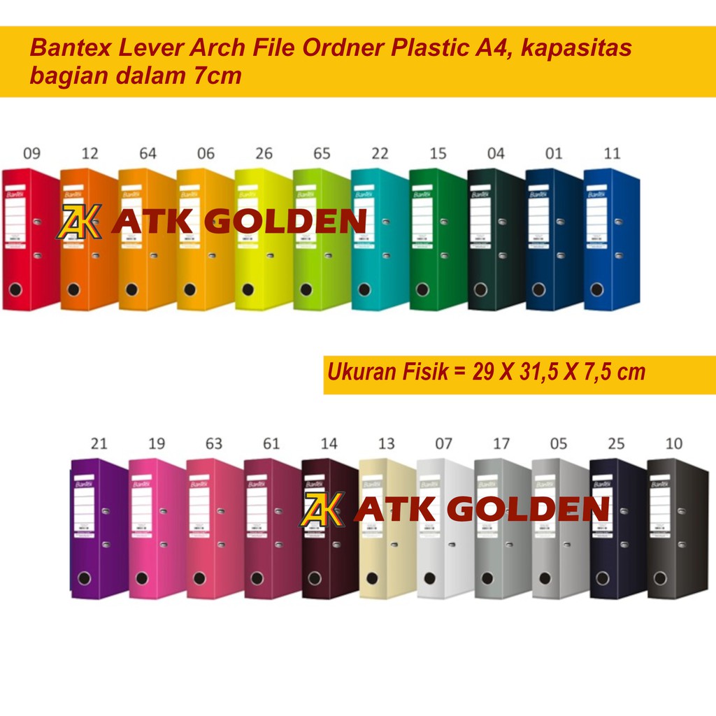 Jual Ordner Bantex ukuran A4 kode 1450 Indonesia|Shopee Indonesia