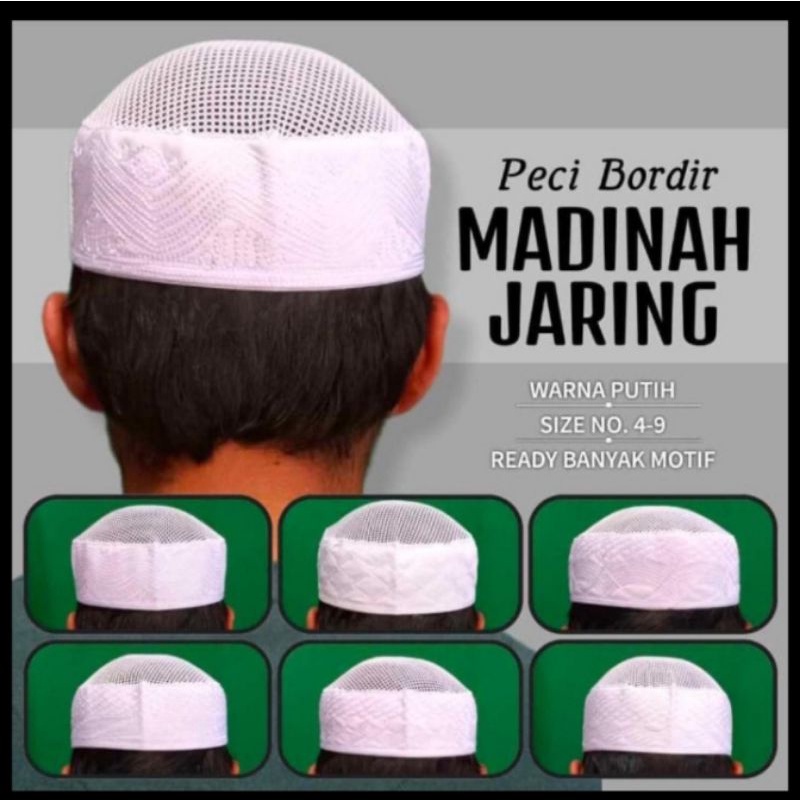 Jual Peci bukhori peci madinah peci arab saudi aslipeci pria warna ...