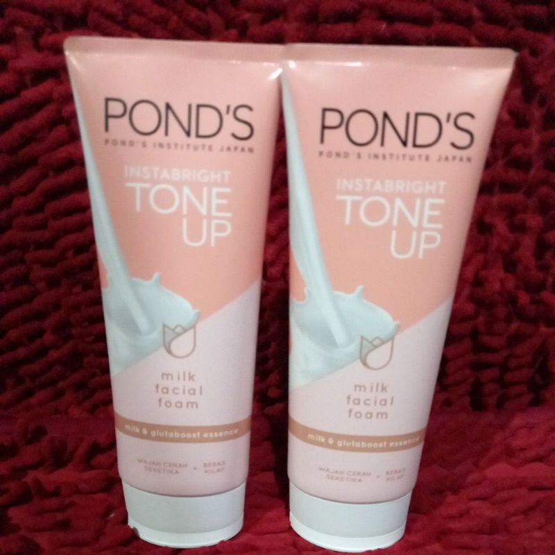 Jual PONDS INSTABRIGHT MILK FACIAL FOAM 100GR | Shopee Indonesia