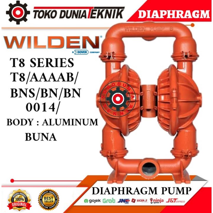 Jual WILDEN PUMP TZ 8/AAAAB/BNS/BN/BN/0014 ATAU 2" BUNA | Shopee Indonesia