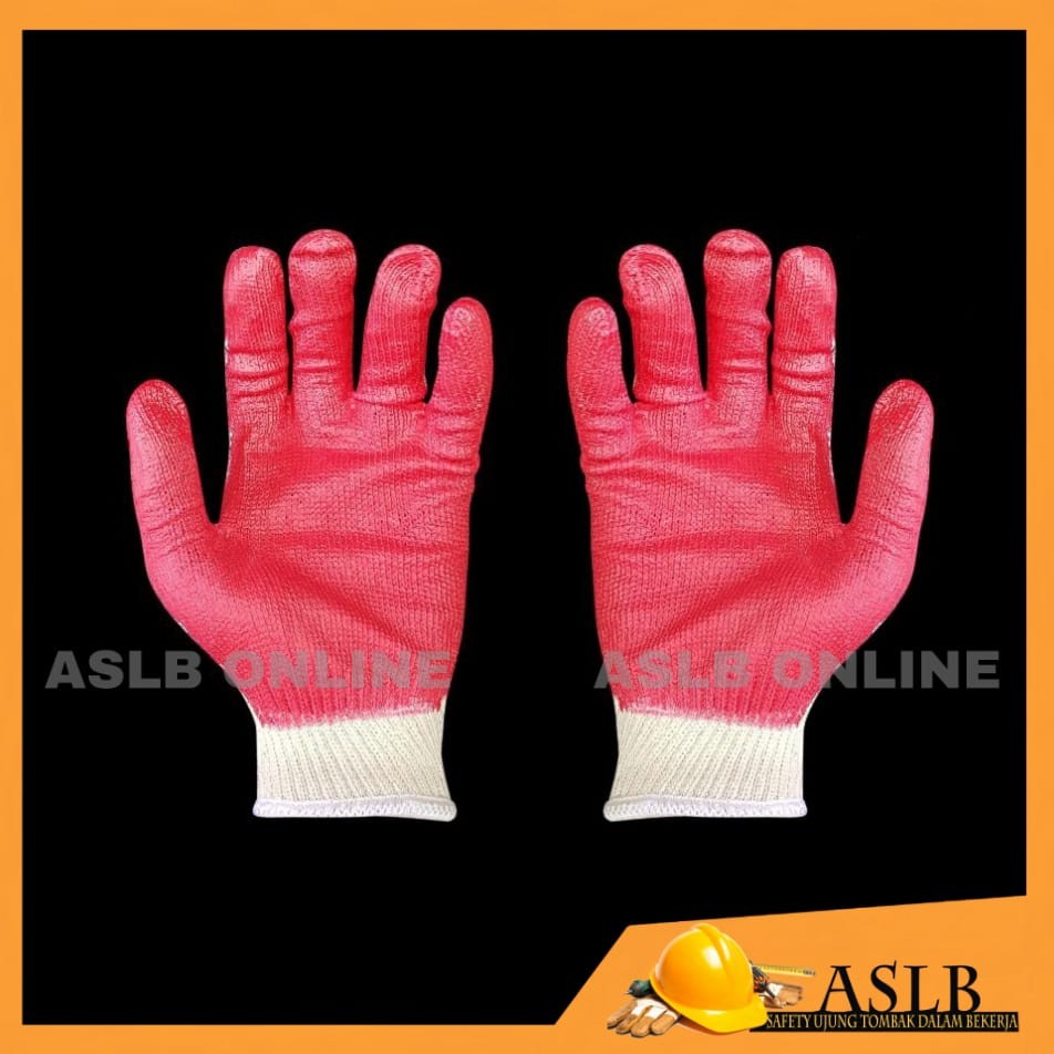 Jual SARUNG TANGAN KERJA GUNTE PREMIUM DIPPING ANTI SLIP LATEX CELUP ...