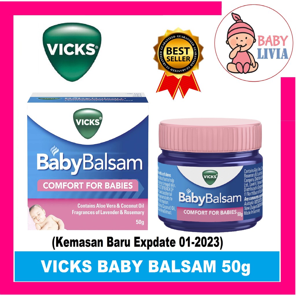 VICKS BABY BALSAM 50gram / Balsem Baby | Shopee Indonesia
