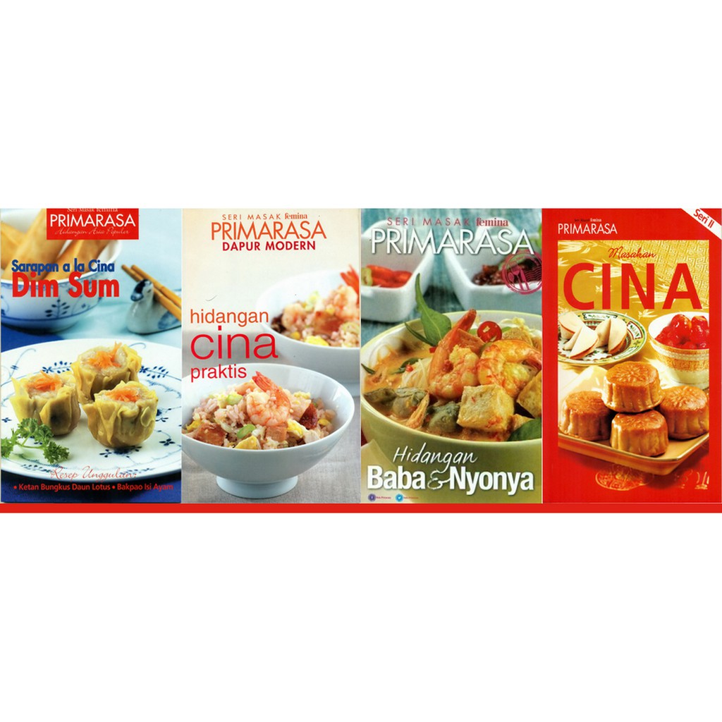 Jual Paket Primarasa 4 Buku Menu Oriental | Shopee Indonesia