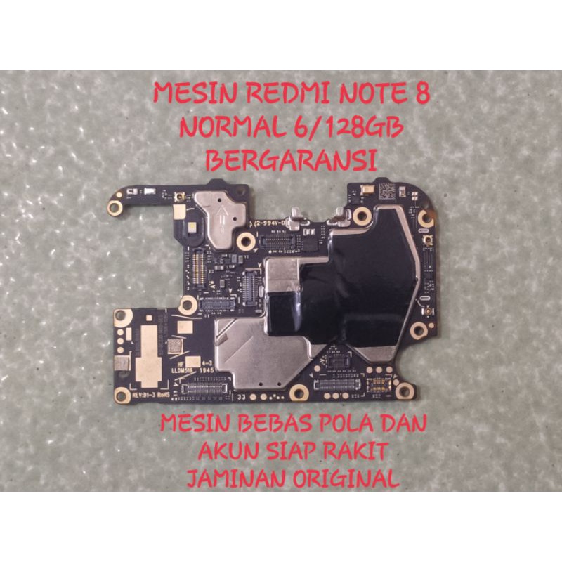 Jual mesin redmi note 8 normal 6/128gb mesin xiaomi redmi note 8 normal ...
