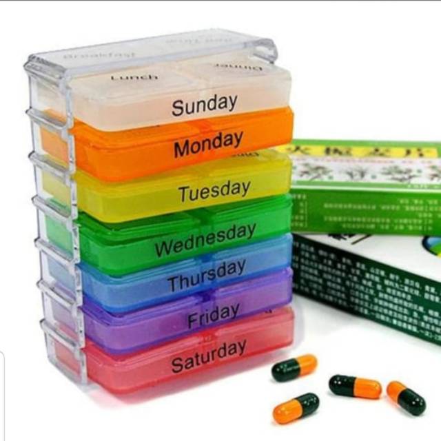 Jual Kotak obat 7 harian | Shopee Indonesia