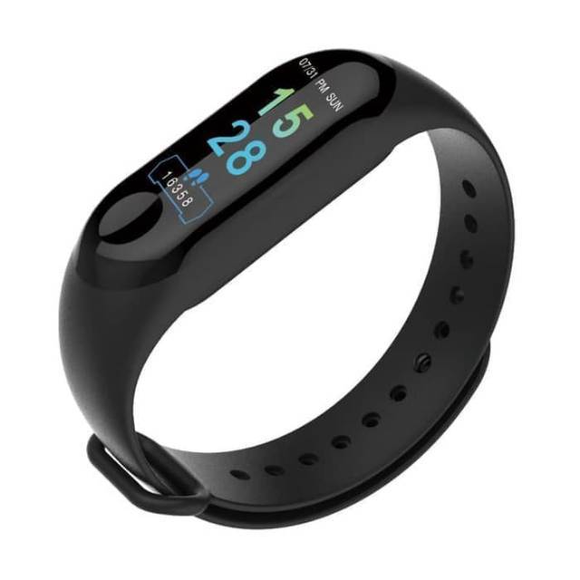 Jual Jam Tangan Kesehatan Smart Band Watch M3 Health Bracelet ...