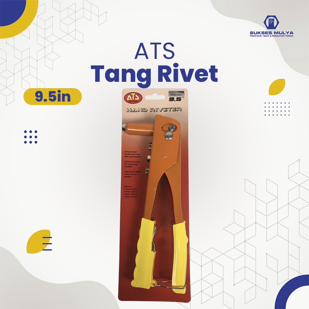 Jual Tang Rivet / Hand Riveter ATS Tang Ripet | Shopee Indonesia