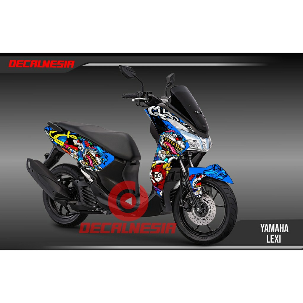 Jual Decal Lexi/yamaha Lexi/Sticker Lexi/Stiker Lexi/Decal Lexi Full ...