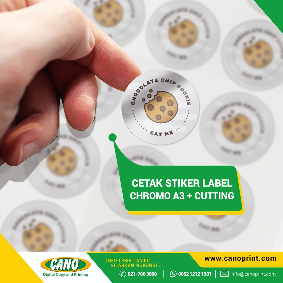 Jual Cetak Stiker Label Chromo A3 + Cutting / Cetak Label Kemasan ... Jual Cetak Stiker Label Chromo A3 + Cutting / Cetak Label Kemasan ...