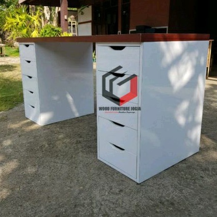 Jual meja kerja / meja pc / meja belajar / meja gaming premium lapis ...