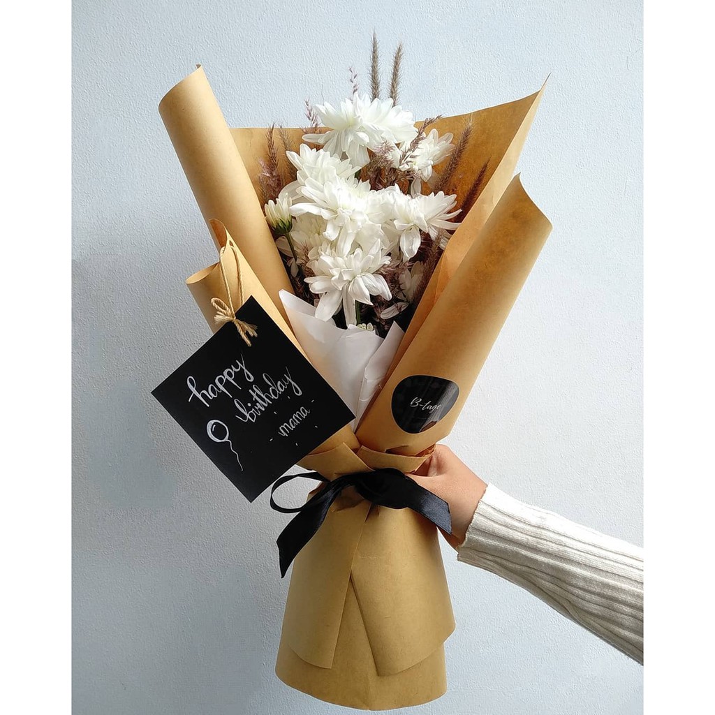 Jual Daisy Fresh Flowers ukuran XL | Bouquet Bucket Buket Bunga Segar ...