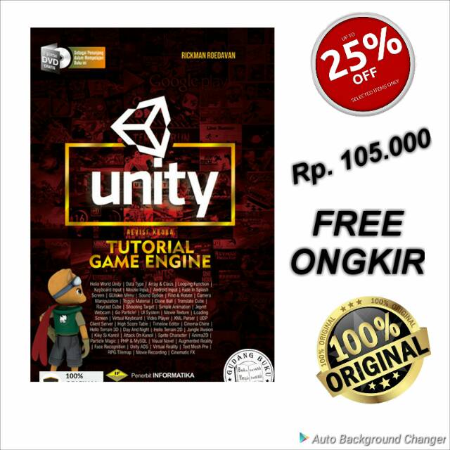Jual Buku UNITY , TUTORIAL GAME ENGINE | Shopee Indonesia