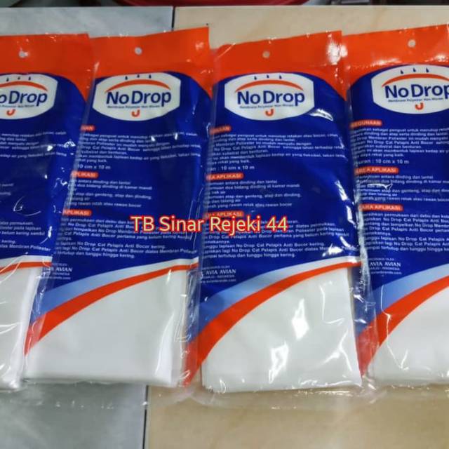 Membrane No Drop Serat Serabut Fiber Membran Lembaran Ukuran 10 cm x 10 ...