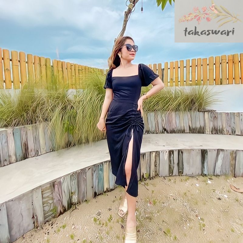 Jual Dress Wanita Casual || Baju Pantai Wanita Bali || Dress Polos ...