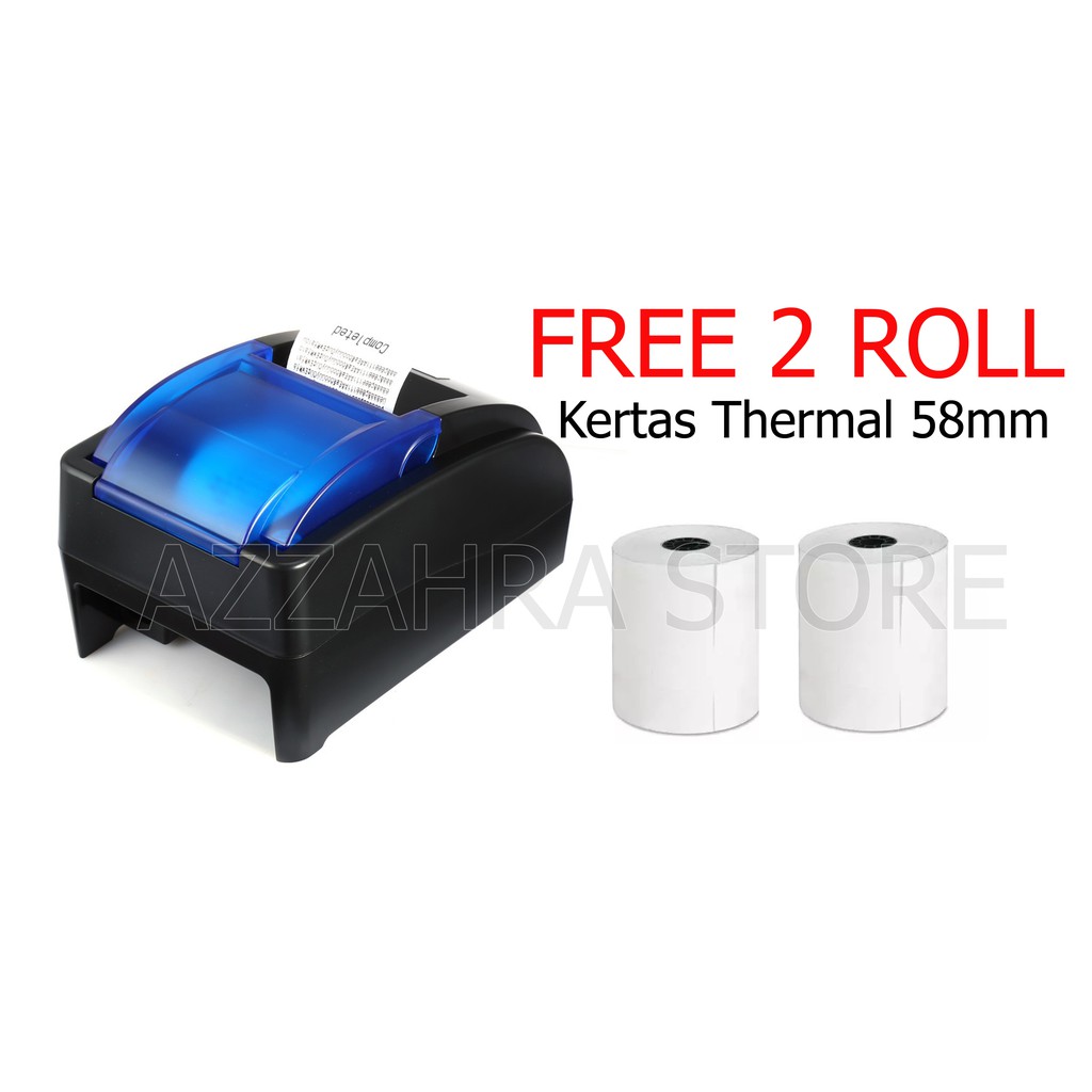Jual Printer Mini Printer Thermal POS 58 Mm Mesin Cetak Struk Kasir ...
