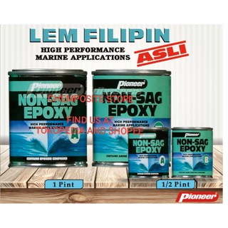 Jual Pioneer EPOXY NON-SAG 170GR (1SET 2 KALENG = 340GR) / LEM ...
